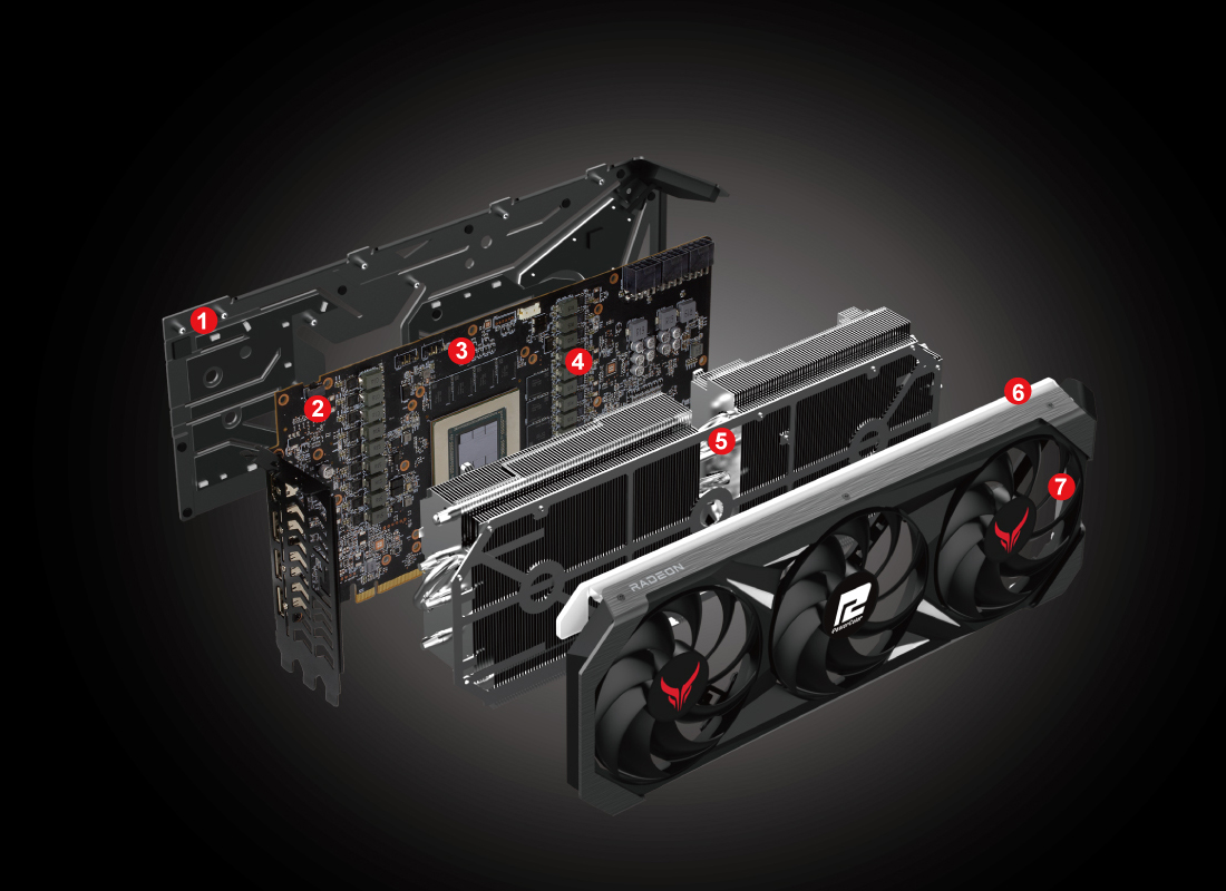 PowerColor RED DEVIL Radeon RX 7900 XTX Video Card RX7900XTX 24G-E/OC - Newegg.ca